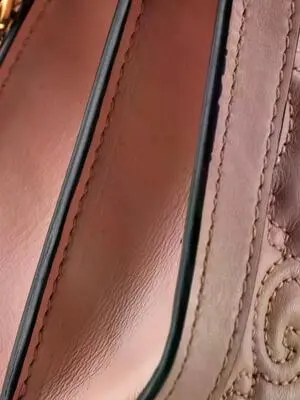 Gucci Gg Gg Matelasse Leather Small Shoulder Bag