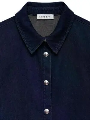 ANINE BING Lincoln Shirt Ink