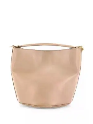 Celine 16 Bag Leather Teen Bucket Bag - Neutrals
