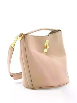 Celine 16 Bag Leather Teen Bucket Bag - Neutrals