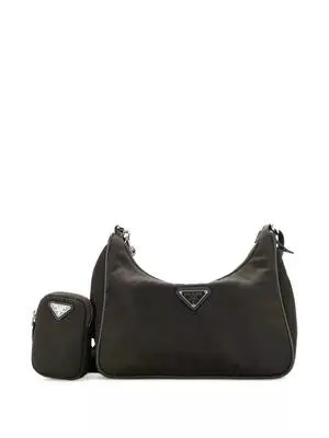 Prada Re-edition 2005 Shoulder Bag Tessuto Small Crossbody Bag Green