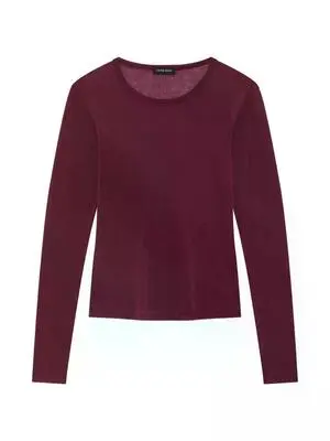ANINE BING Sylvie Long-sleeve T-shirt - Red