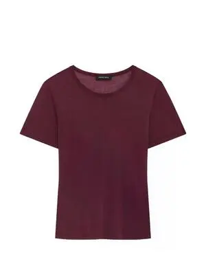 ANINE BING Sylvie T-shirt- Fig - Red