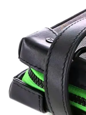 LOUIS VUITTON Soft Trunk Phone Box Monogram Canvas With Friends Patch Crossbody Bag - Black