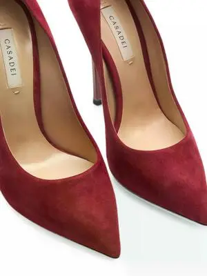 Casadei Blade Suede Pumps