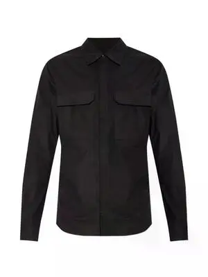 Rick Owens Work Flap-pocket Long-sleeve Shirt - Black