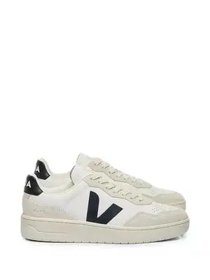 VEJA V-90 Leather Sneakers - White