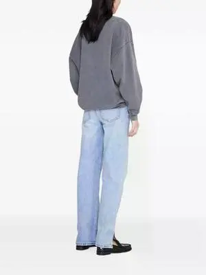 ANINE BING Los Angeles University Washed Sweatshirt