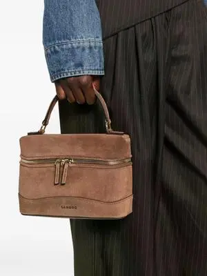 Sandro City Leather Mini Bag
