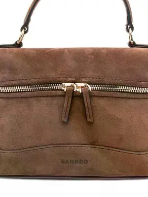 Sandro City Leather Mini Bag
