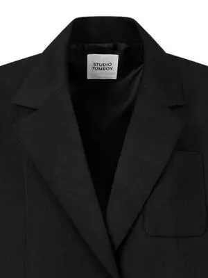 STUDIO TOMBOY Layered-sleeve Single-breasted Blazer