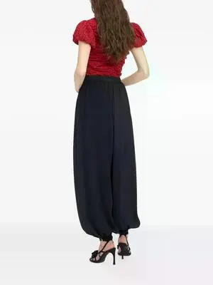 ROTATE BY BIRGER CHRISTENSEN Balloon Pleated Pants - Black