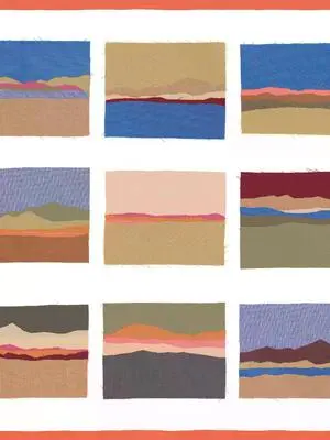 Longchamp X Caroline Hélain Silk Scarf 70