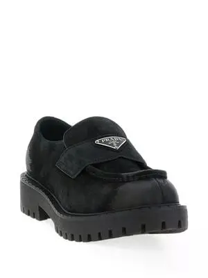 Prada Suede Loafers
