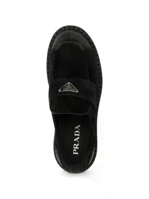 Prada Suede Loafers