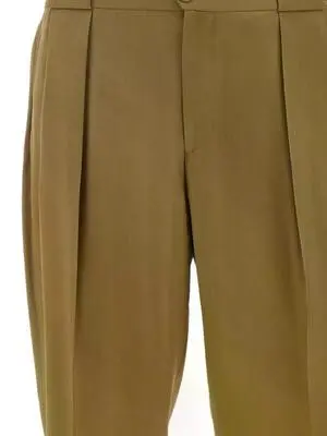 BRIGLIA 1949 Pleated Virgin-wool Trousers