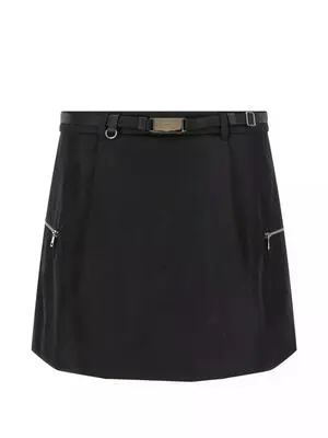 Prada Re-nylon Mini Skirt - Black