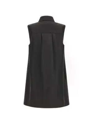 Prada Re-nylon Mini Dress - Black