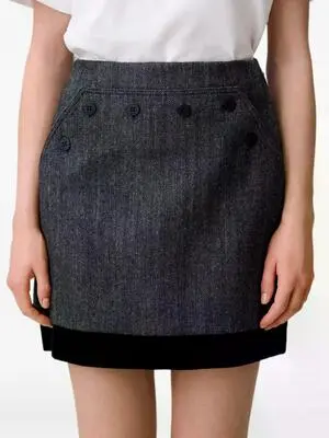 Claudie Pierlot Button-detail Skirt