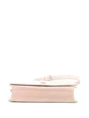 Dior Diorama Flap Bag Patent Medium Shoulder Bag - Neutrals