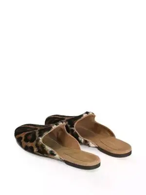 Dolce & Gabbana Leo Kid-leather Mules