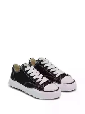 Mihara Yasuhiro Round-toe Low-top Sneakers
