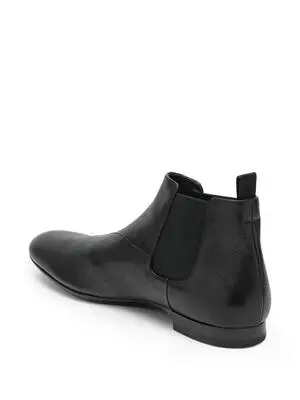 Prada Leather Chelsea Boots