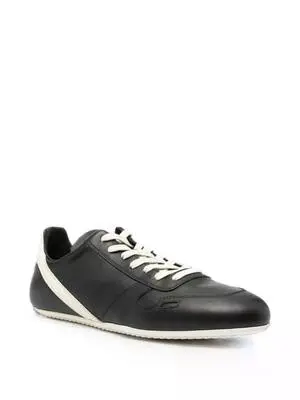 Rick Owens Lace-up Fastening Leather Sneakers