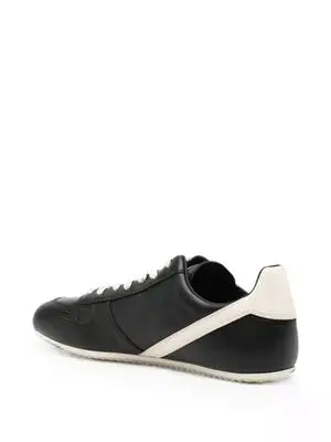 Rick Owens Lace-up Fastening Leather Sneakers