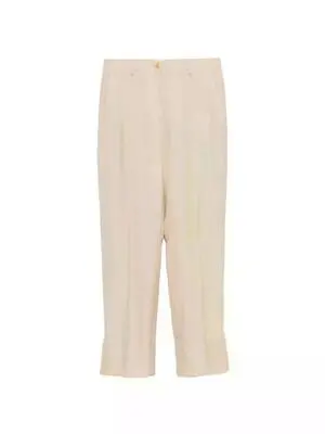 Miu Miu 2000s Pressed-crease Trousers