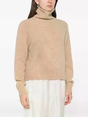 JUCCA Virgin Wool Roll Neck Sweater