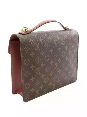 LOUIS VUITTON Monogram Monceau 28 Satchel