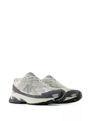 NEW BALANCE Suede-panelled Mesh Sneakers