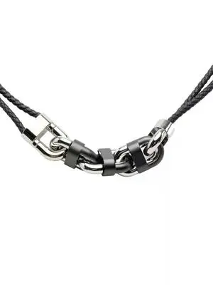 Hermès Swift Leather Chaine Maillon Double Tour Necklace