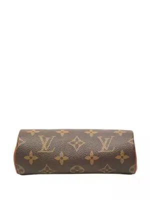 LOUIS VUITTON 1990-2010 Monogram Papillon Pochette Handbag - Brown