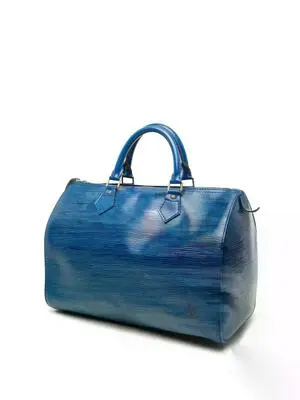 LOUIS VUITTON Epi Speedy 30 Boston Bag - Blue