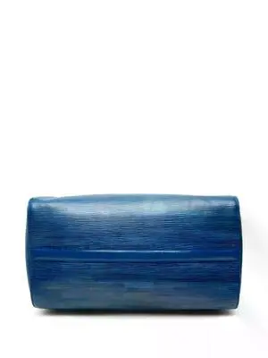 LOUIS VUITTON Epi Speedy 30 Boston Bag - Blue