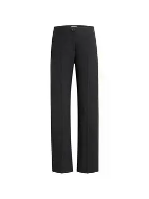 Khaite Mita Pant In Wool - Black