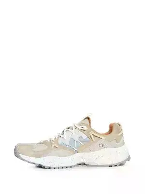 FLOWER MOUNTAIN Yamabushi Lace-up Sneakers - Neutrals