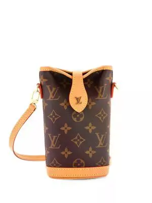 LOUIS VUITTON Fold Me Pouch Monogram Canvas Crossbody Bag - Brown