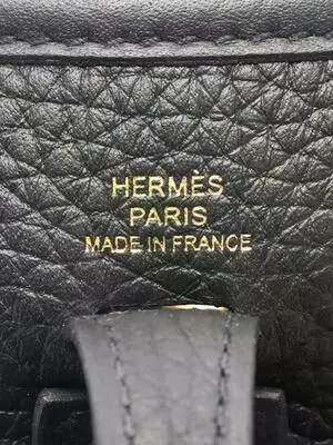 Hermès Clemence Evelyne Tpm 16 Crossbody Bag - Black