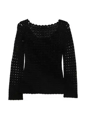Dolce & Gabbana 2000s Crochet-knit Sweater