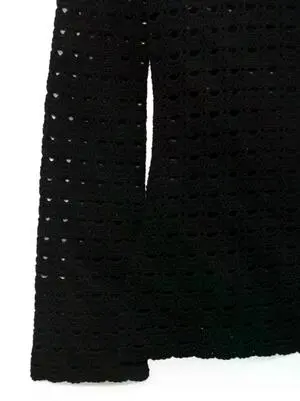Dolce & Gabbana 2000s Crochet-knit Sweater