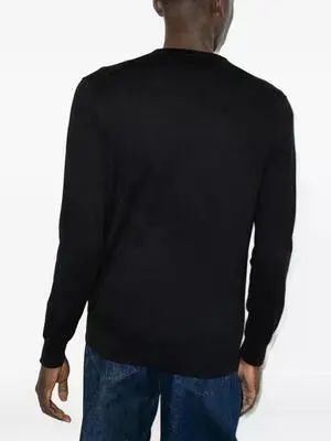 Polo Ralph Lauren Pony-motif Crew-neck Sweater - Black
