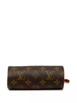 LOUIS VUITTON 1990-2010 Monogram Papillon Pochette Handbag - Brown