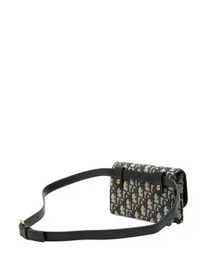 Dior Oblique Canvas Saddle Belt Bag
