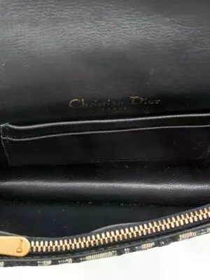 Dior Oblique Canvas Saddle Belt Bag