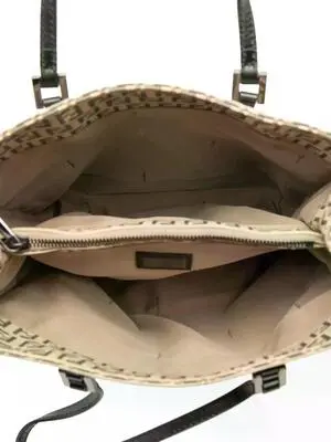 Fendi Zucchino Canvas Tote Bag