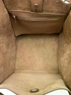 Celine 2018 Small Smooth Calfskin Big Bag Satchel - Brown