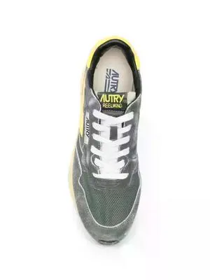AUTRY Reelwind Suede-panel Sneakers